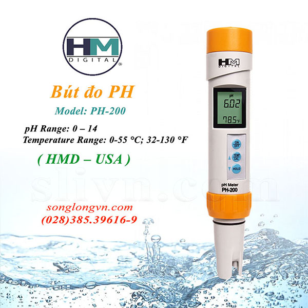 Bút đo pH ph200 HM Digital